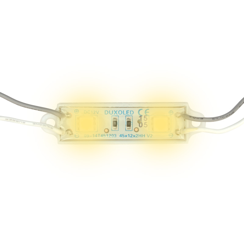 LED block 2 LEDs standard, warm-white